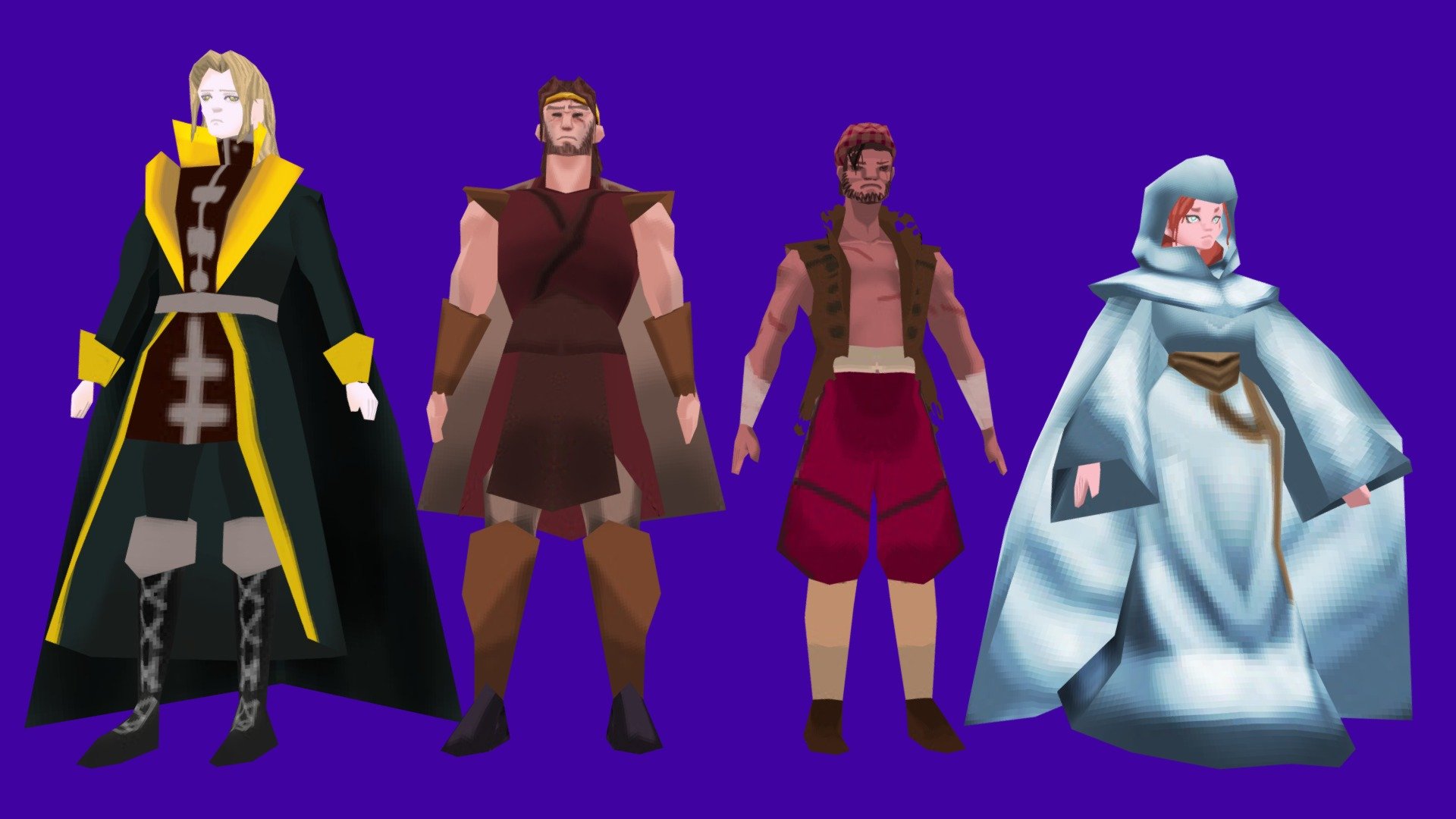 Castlevania 3 characters PSX - Download Free 3D model by Seifert ...
