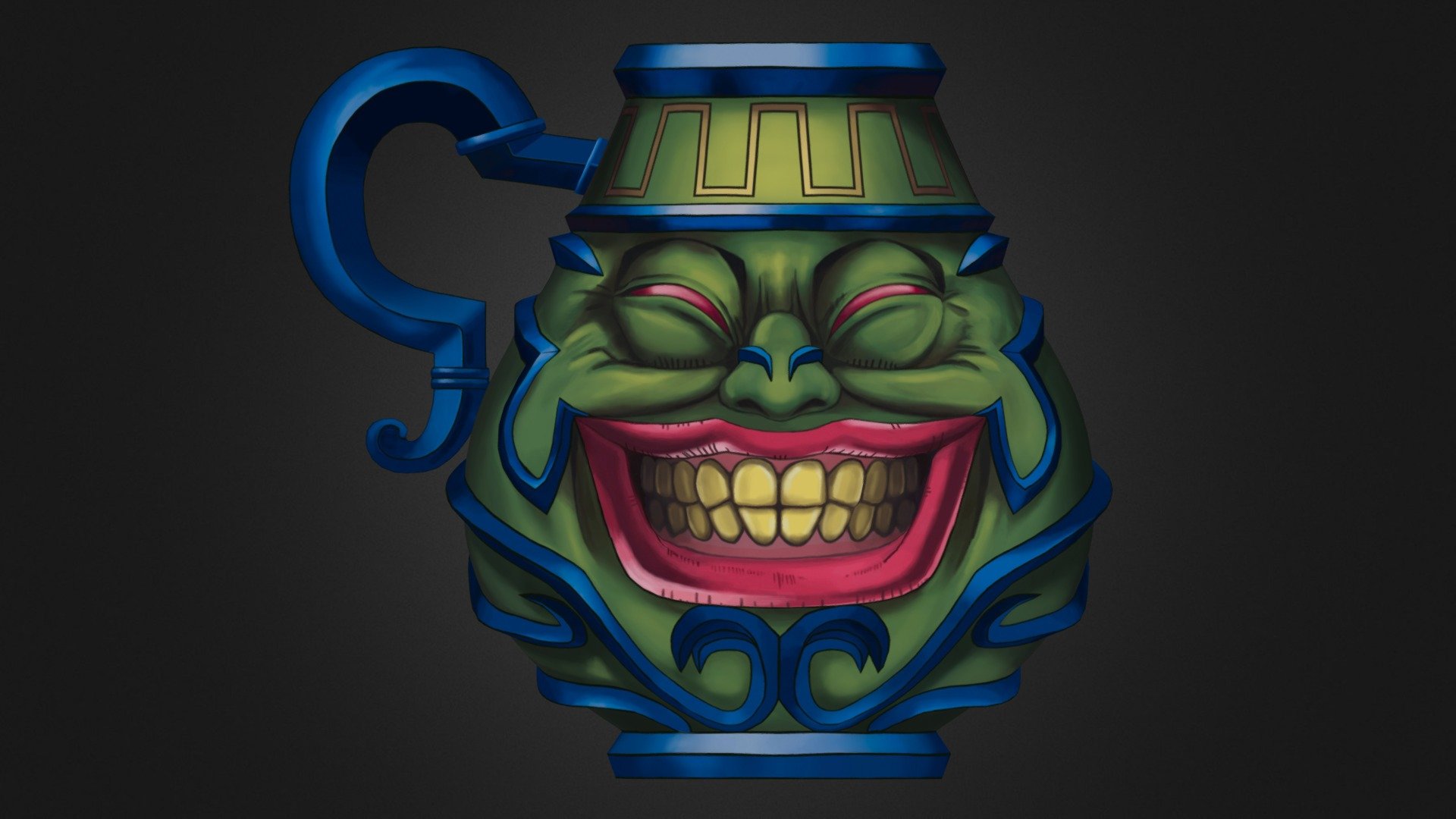 POT OF GREED - 3D model by osaka (@osaka.) [3ac820c] - Sketchfab