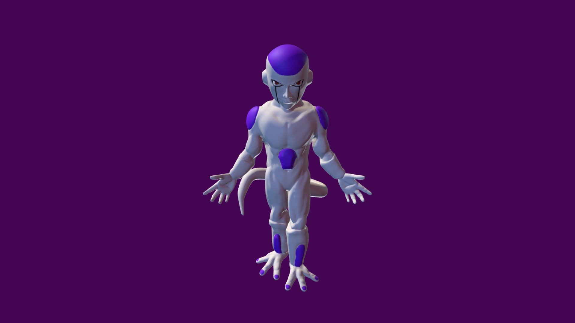 Frieza from DBZ stl file - Buy Royalty Free 3D model by 3DHArt [3ac9a37 ...