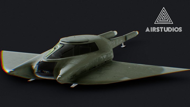 Flying-car 3D models - Sketchfab
