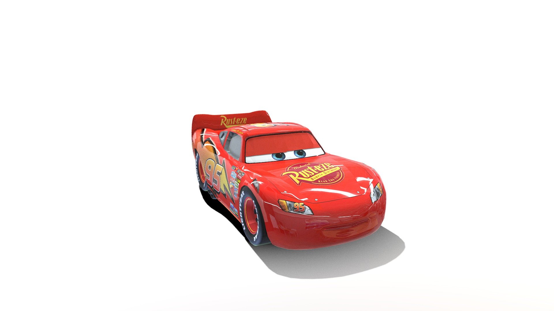 Relâmpago McQueen - Download Free 3D model by Lighting95 [3acb20a ...