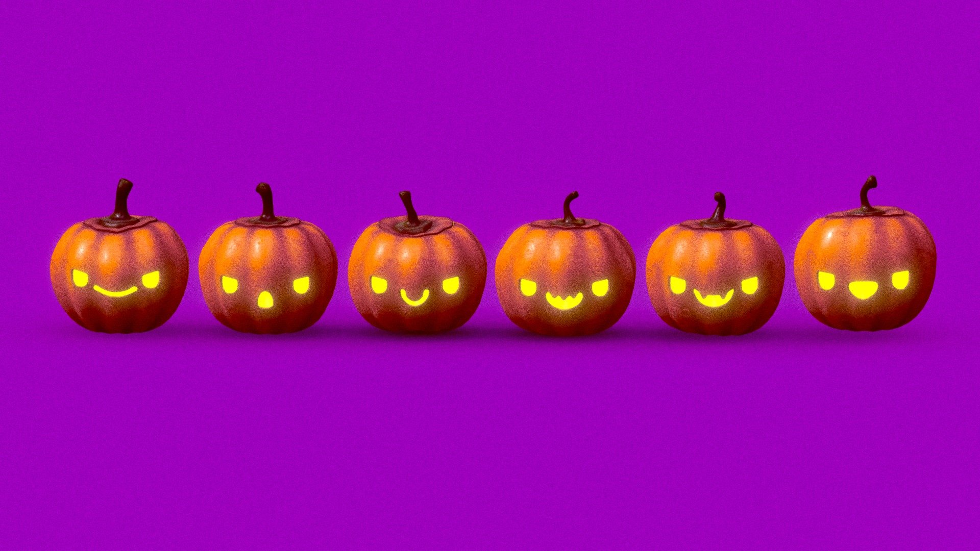 EVIL PUMPKINS - Buy Royalty Free 3D model by Leo Isidro (@leo.isidro3 ...
