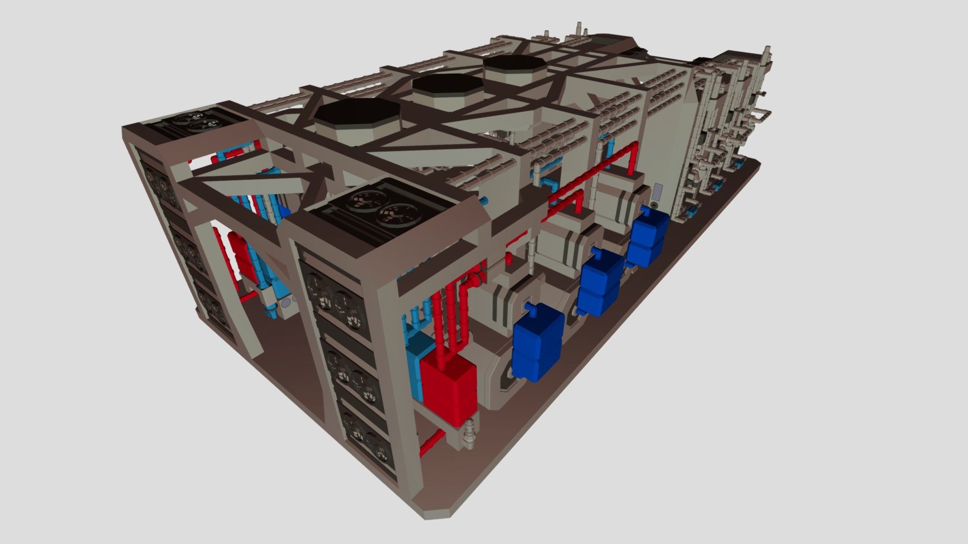 Ultra Industrial Coal Generator - 3D model by MrTechGaming ...