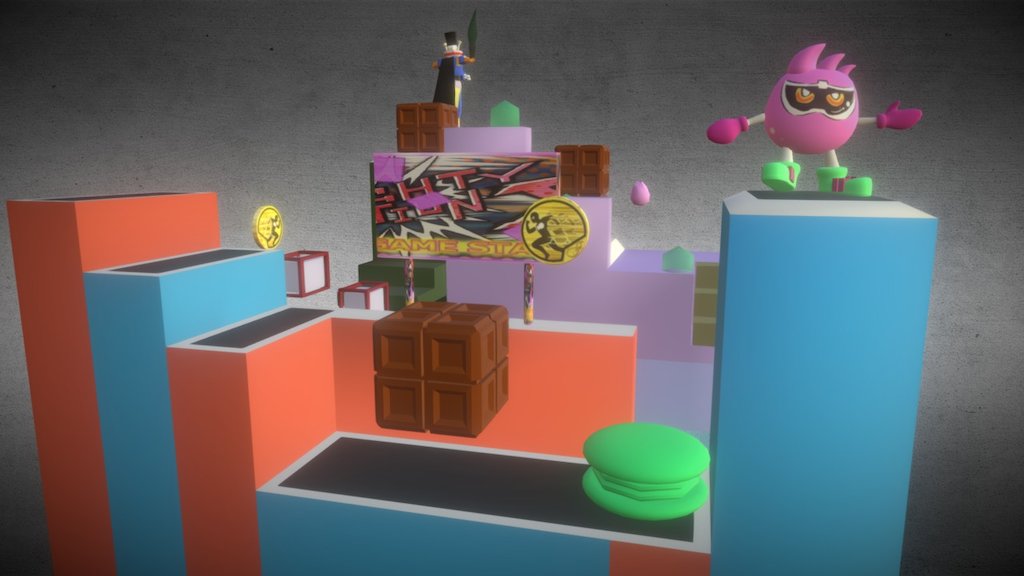 mighty action x - 3D model by GINSAKI [3acb98b] - Sketchfab
