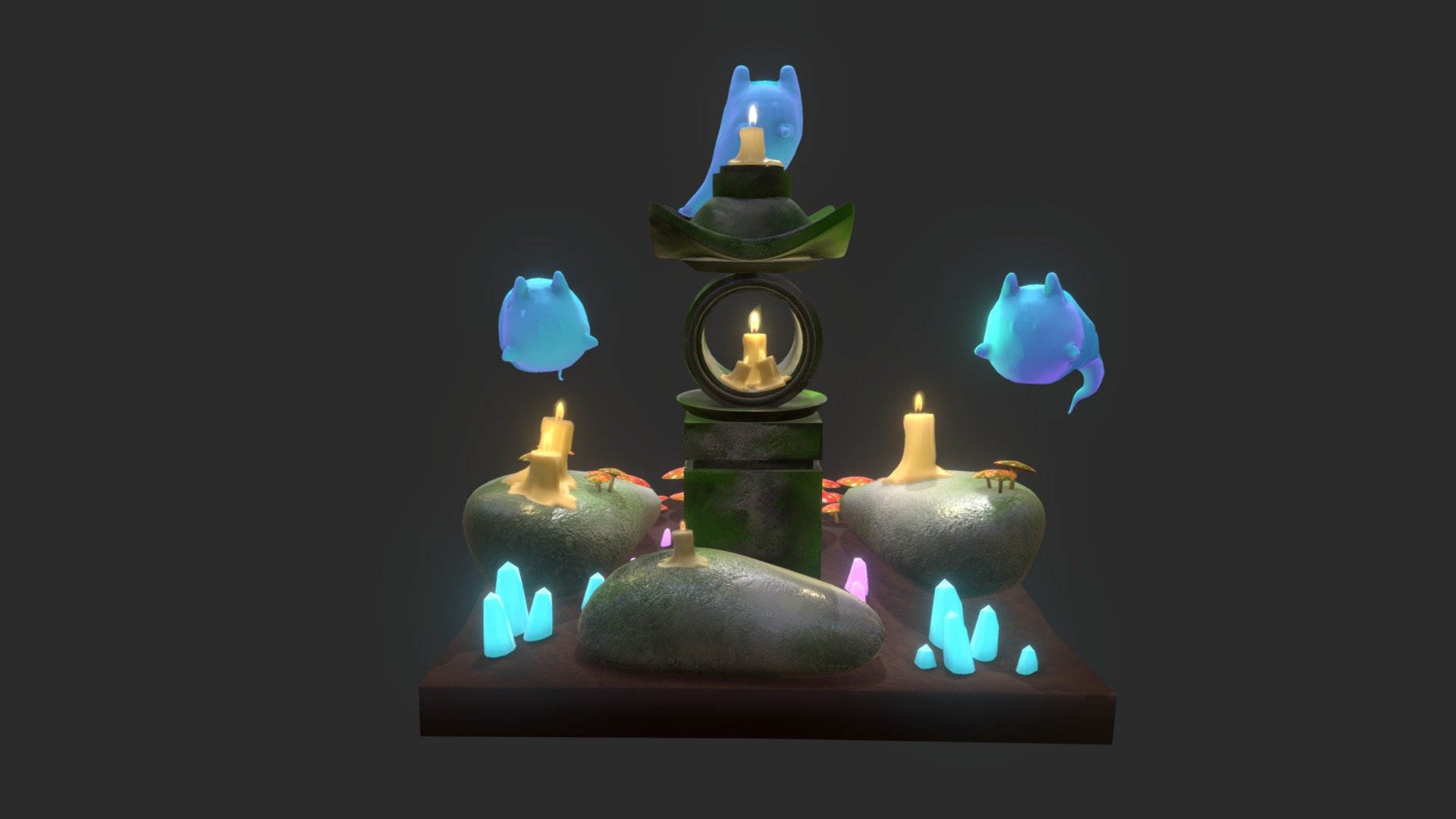 ghost stone - 3D model by riks282002 [3acc123] - Sketchfab