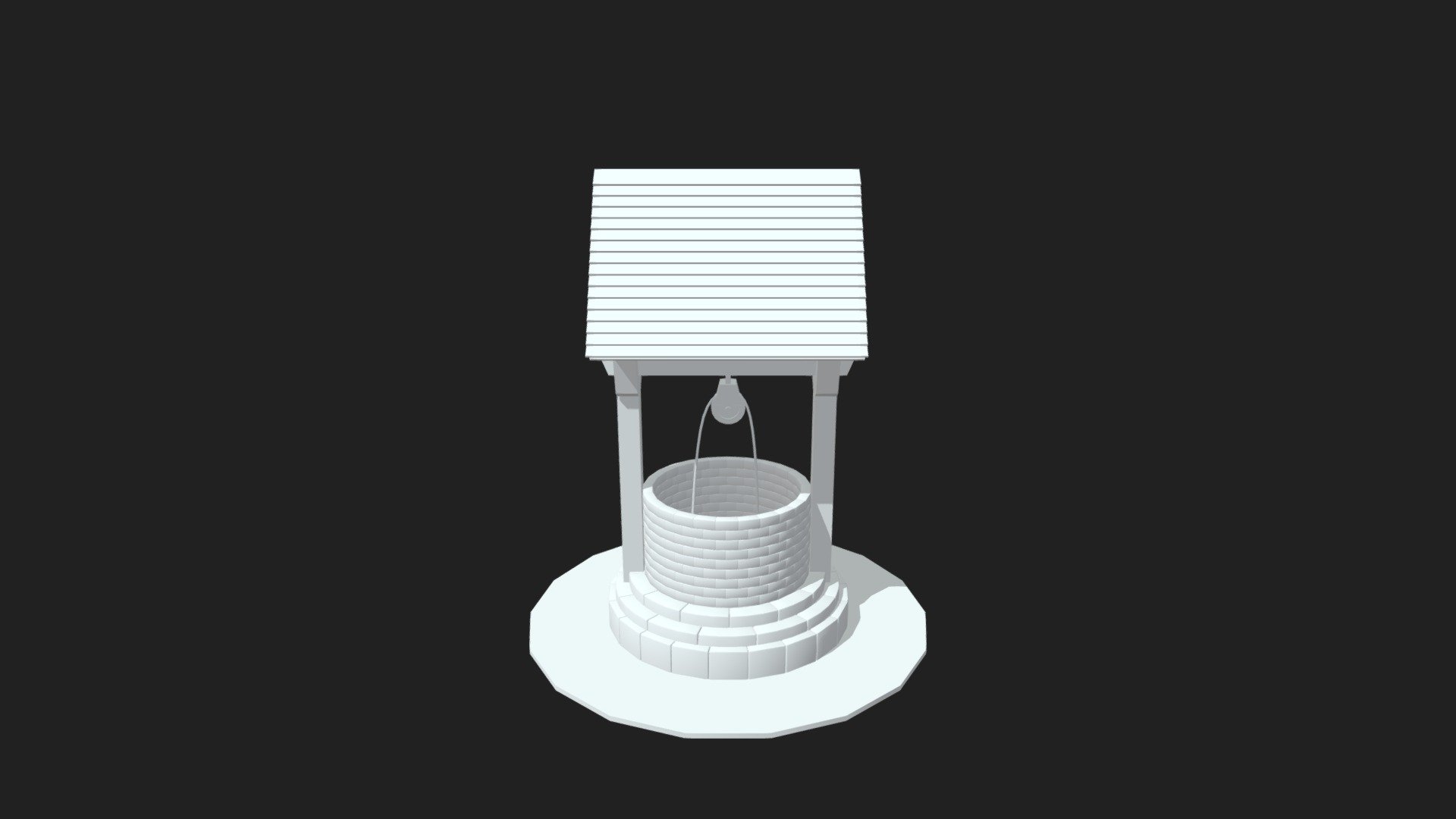 well - 3D model by AlinaSova [3acca5a] - Sketchfab