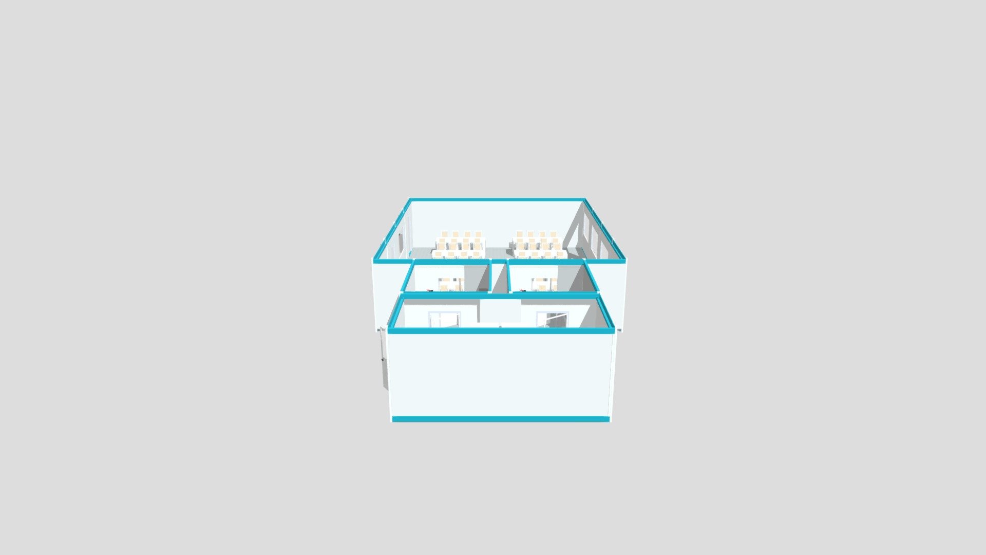 Cantine-groupe-scolaire - Download Free 3D model by amandine.simon ...