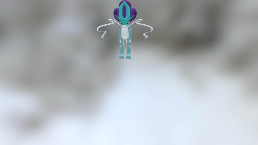Suicune - TatianaCaceres - 3D model by synyows [3acf2e9] - Sketchfab