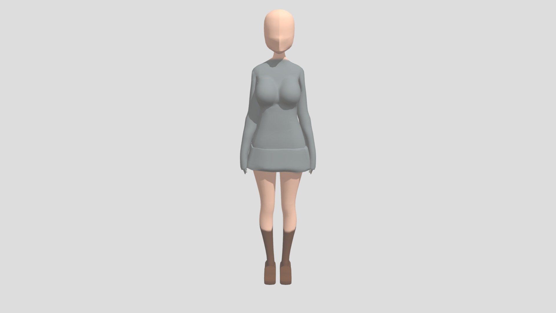 simple body - Download Free 3D model by SlayerWolf [3ad1e87] - Sketchfab