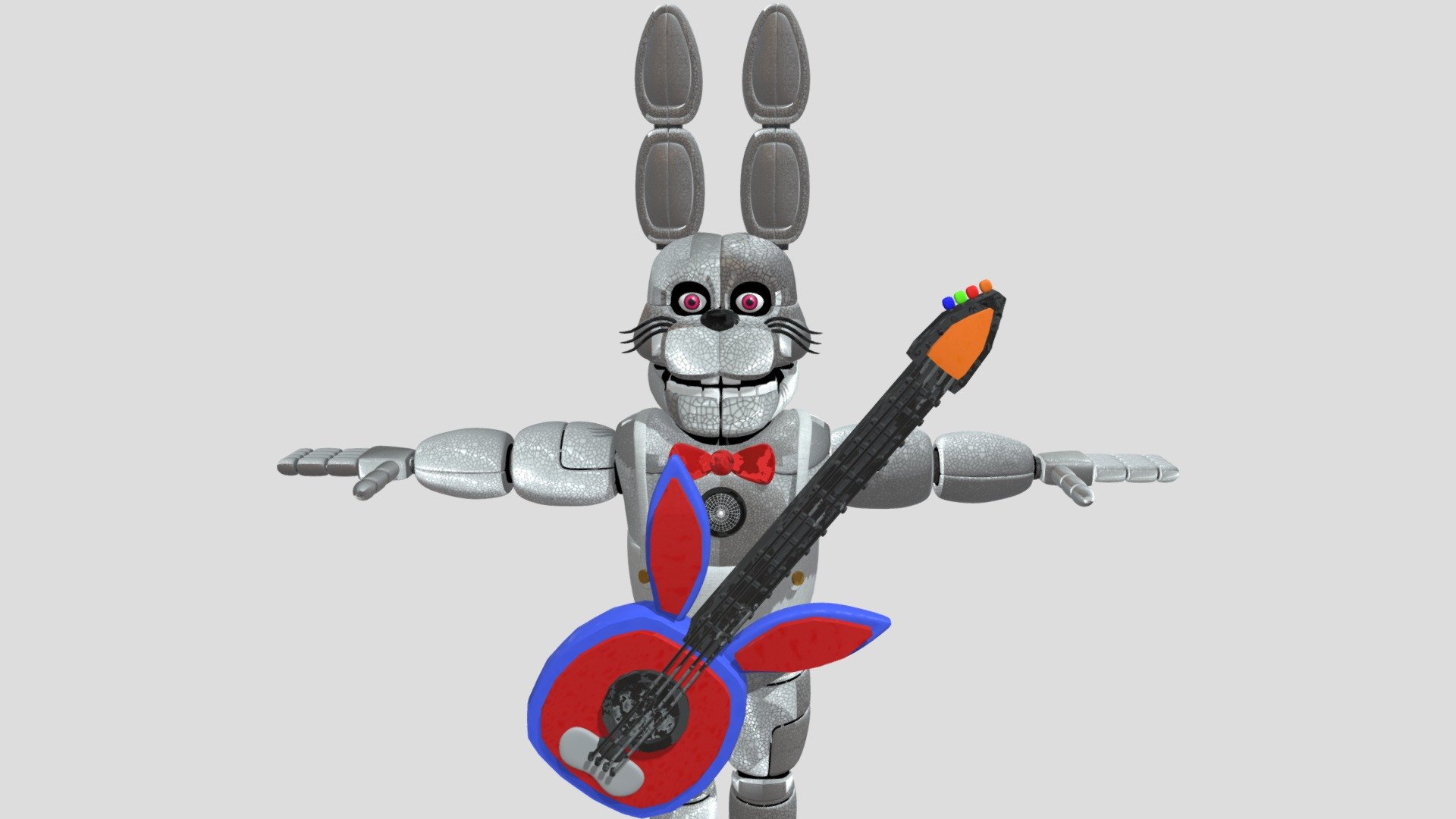 Stylized Funtime Bonnie by xXMrTrapXx - Download Free 3D model by ...