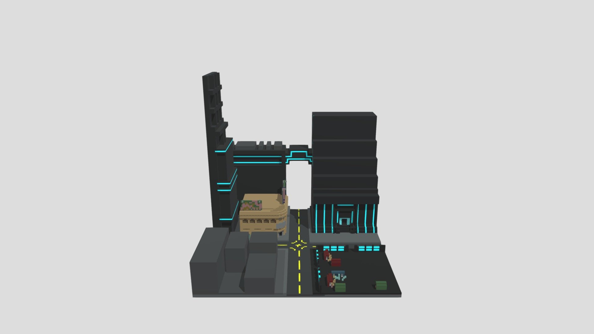 Basic Street Plan FMP - Download Free 3D model by Christopher Bland ...