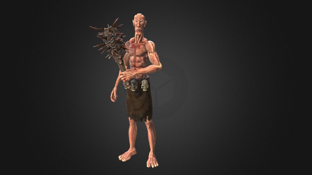 Skinny Troll - 3D model by piacenti [3ad843c] - Sketchfab