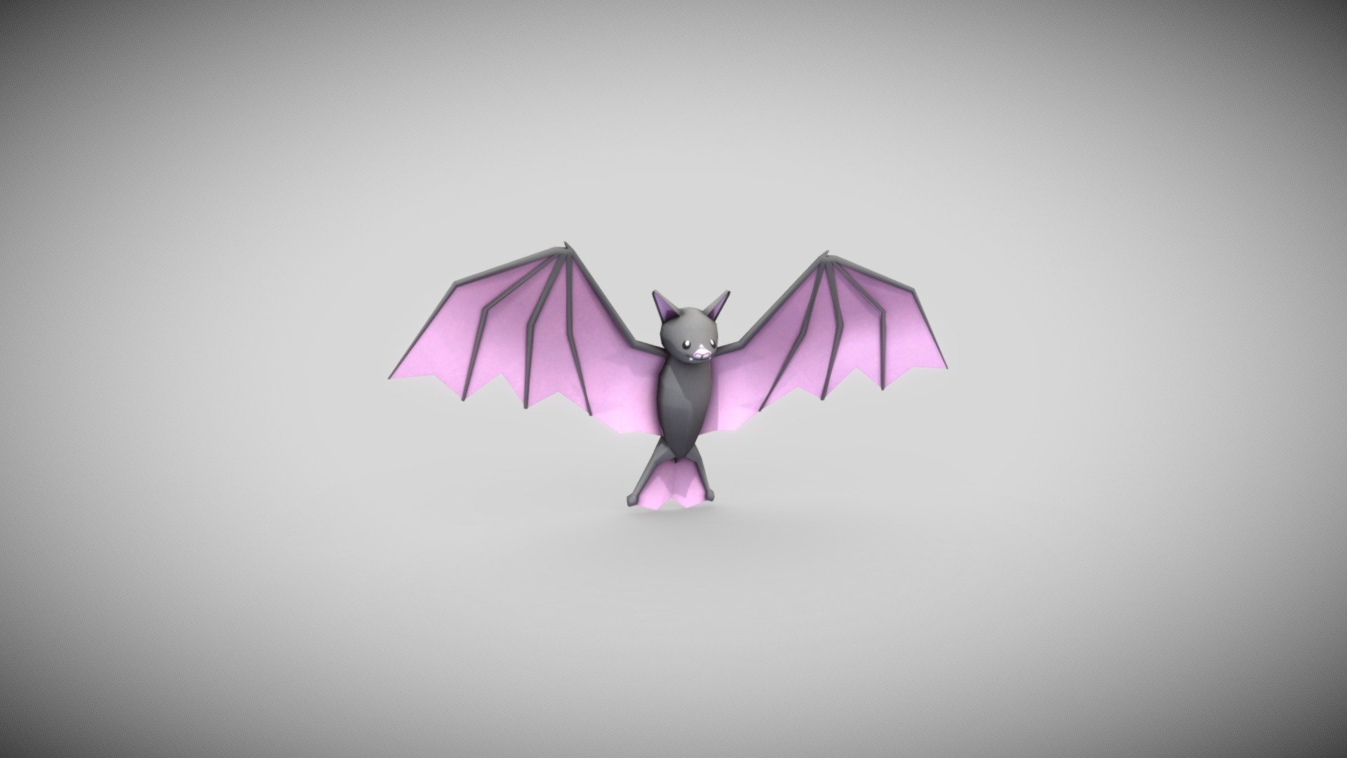 Handpainted Bat Cartoony [Game Ready] - Buy Royalty Free 3D model by ...