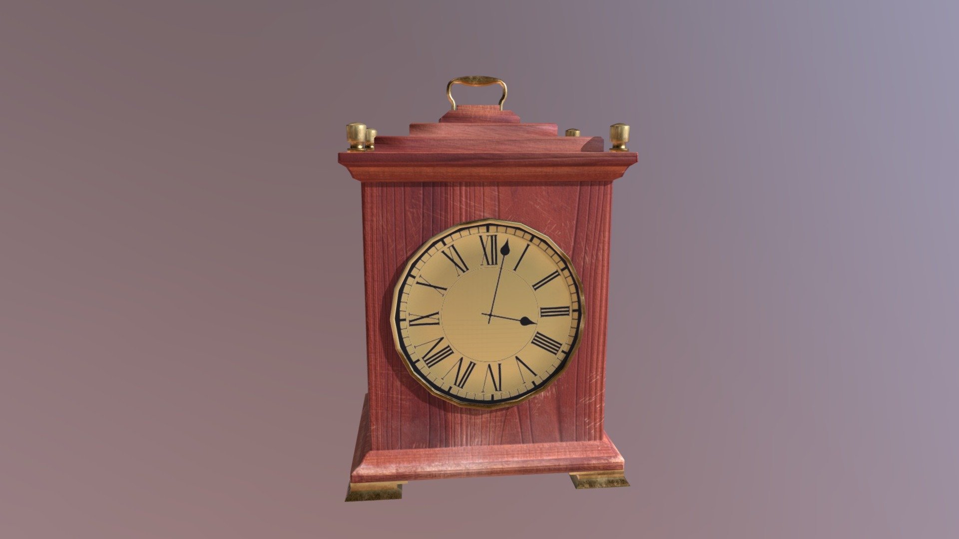 Bracket Clock Texture - 3D model by lexine126 [3ad9b78] - Sketchfab
