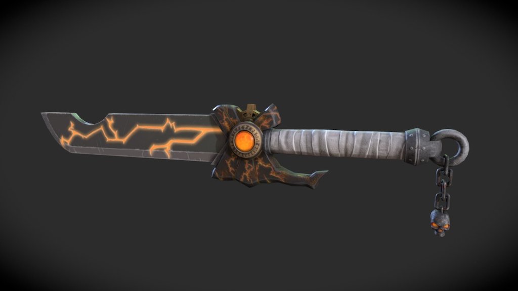 MAGIC SWORD - 3D model by Ikeru (@azrail) [3ada129] - Sketchfab
