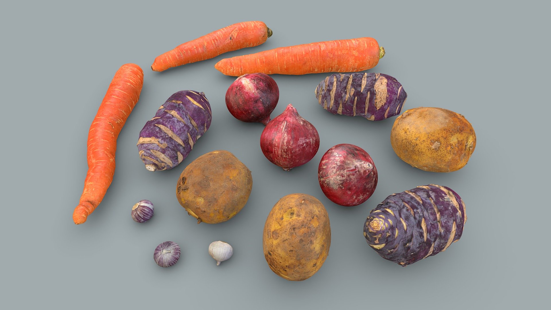 Vegetable pack - 3D model by Lassi Kaukonen (@thesidekick) [3adaa12 ...
