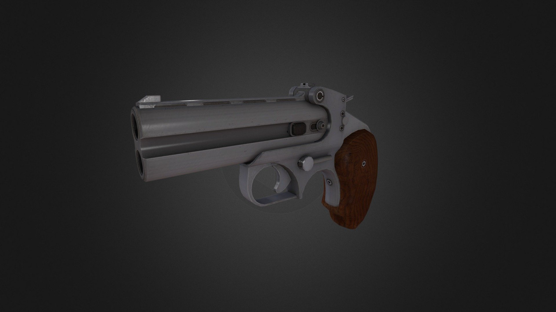 Derringer - 3D model by Abraham Brookes (@Black_Stormy) [3adb6fb ...