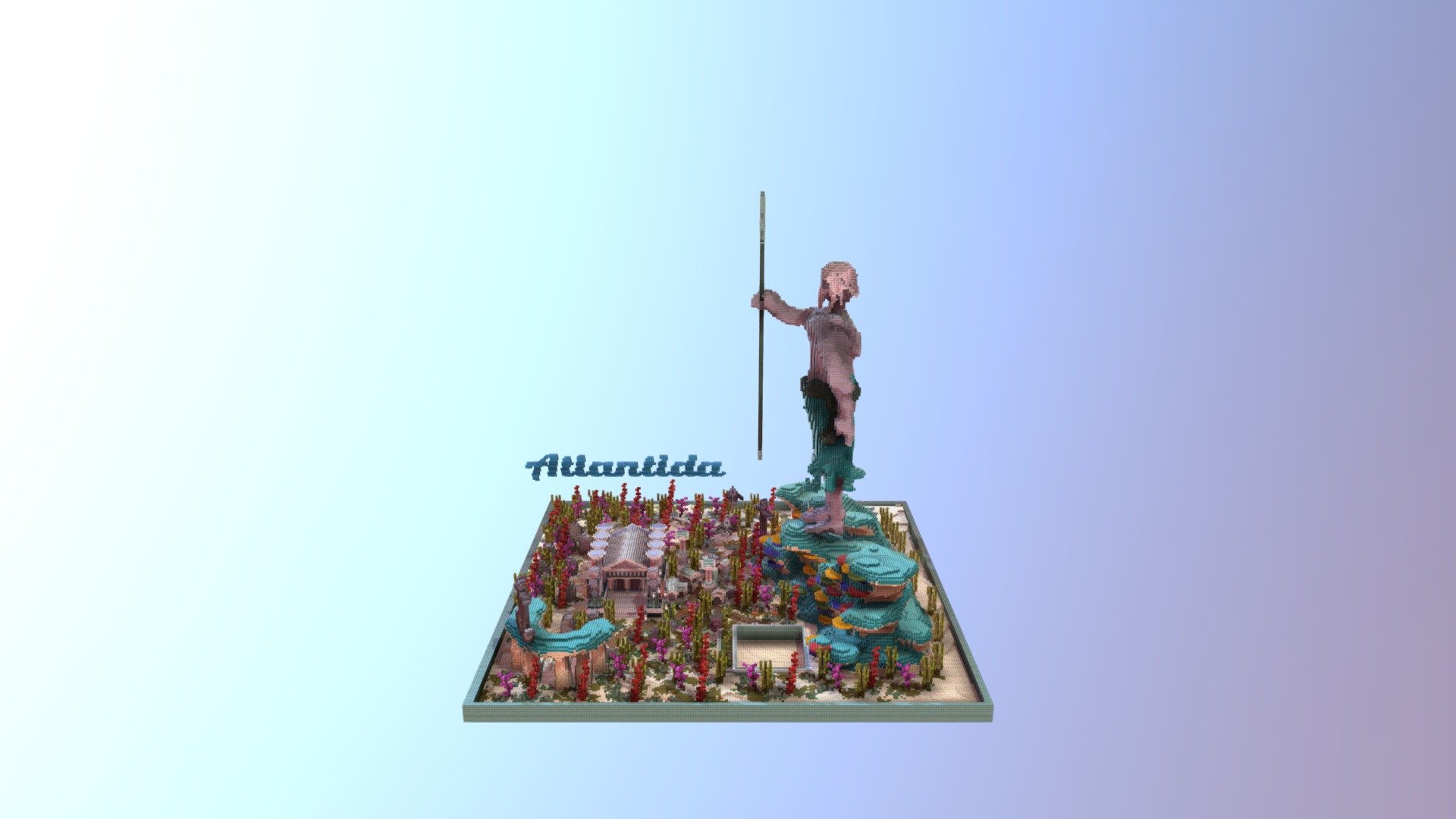 Atlantida - 3D model by fullepicx [3ade1a2] - Sketchfab