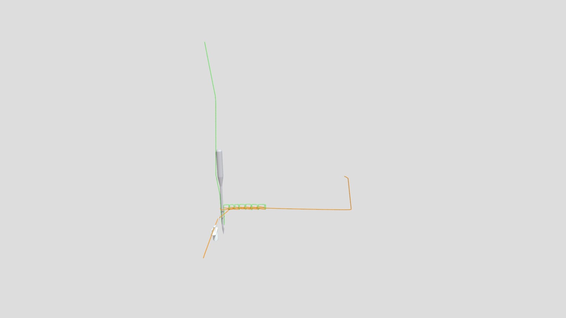 Chain stitch building process - Download Free 3D model by texmind ...