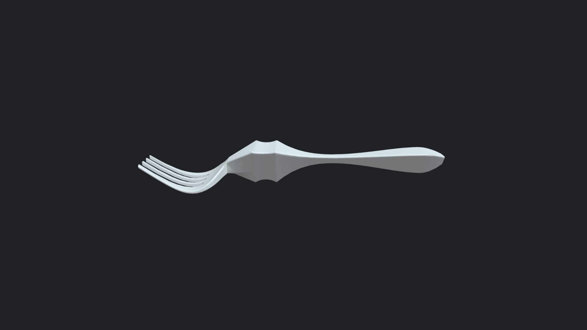 Arthritis Fork — Iteration 2 - 3D model by Abid Naqvi (@abidsnaqvi ...