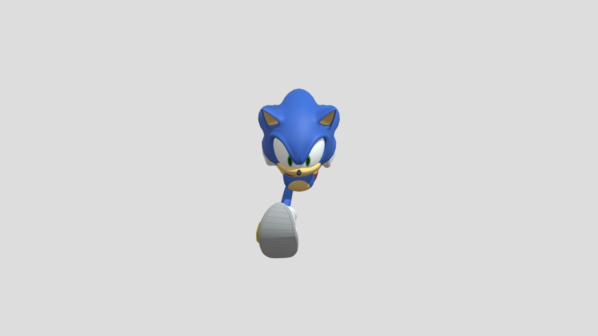 Sonic The Hedgehog - Download Free 3D model by Pokkenjake2021 ...