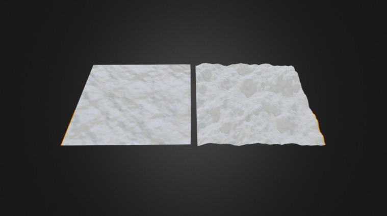 Displacement map vs Normal map - 3D model by torchwurm [3ae2fbe ...
