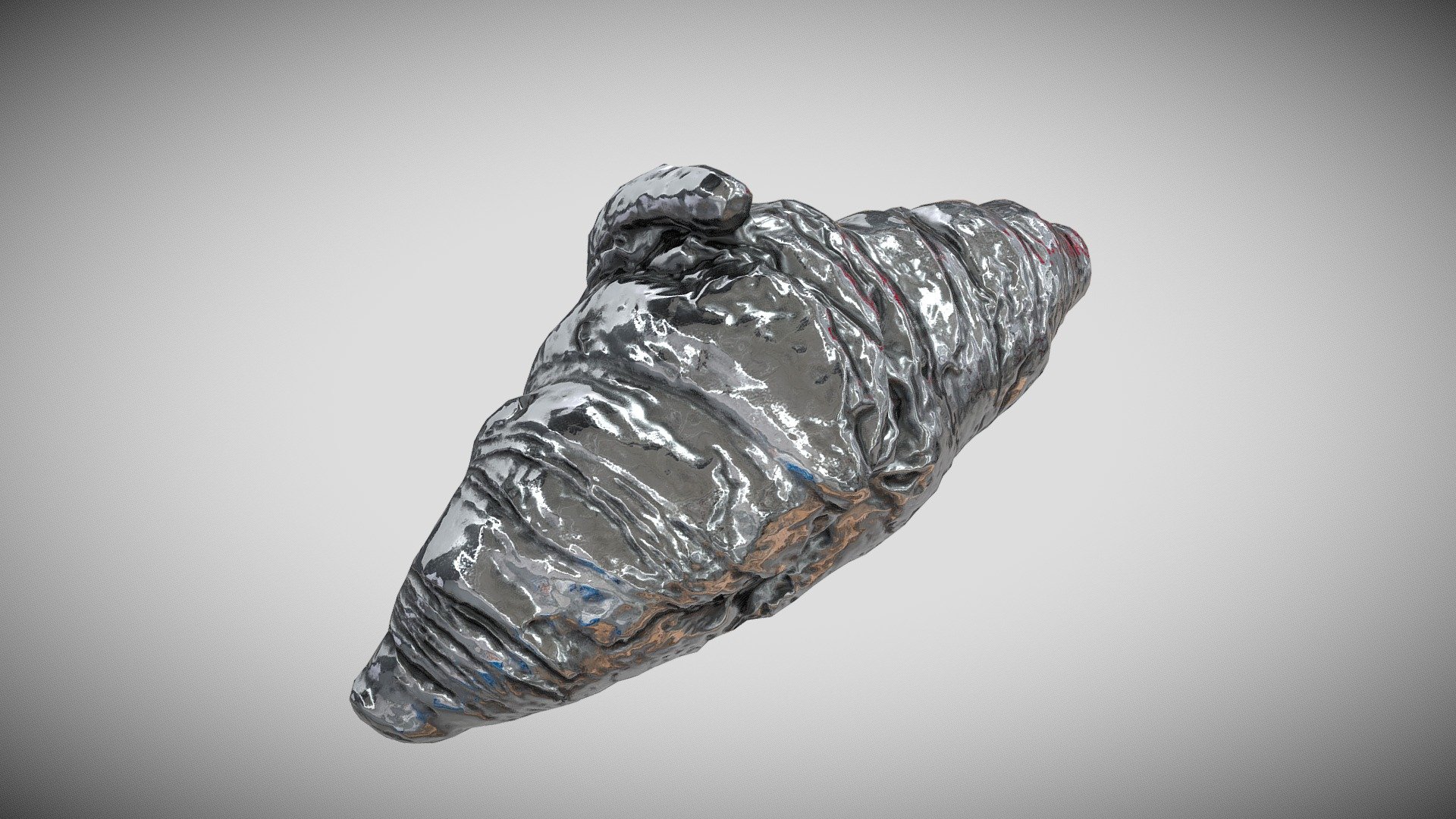 Metal croissant - Download Free 3D model by Alessandro Zanetti ...