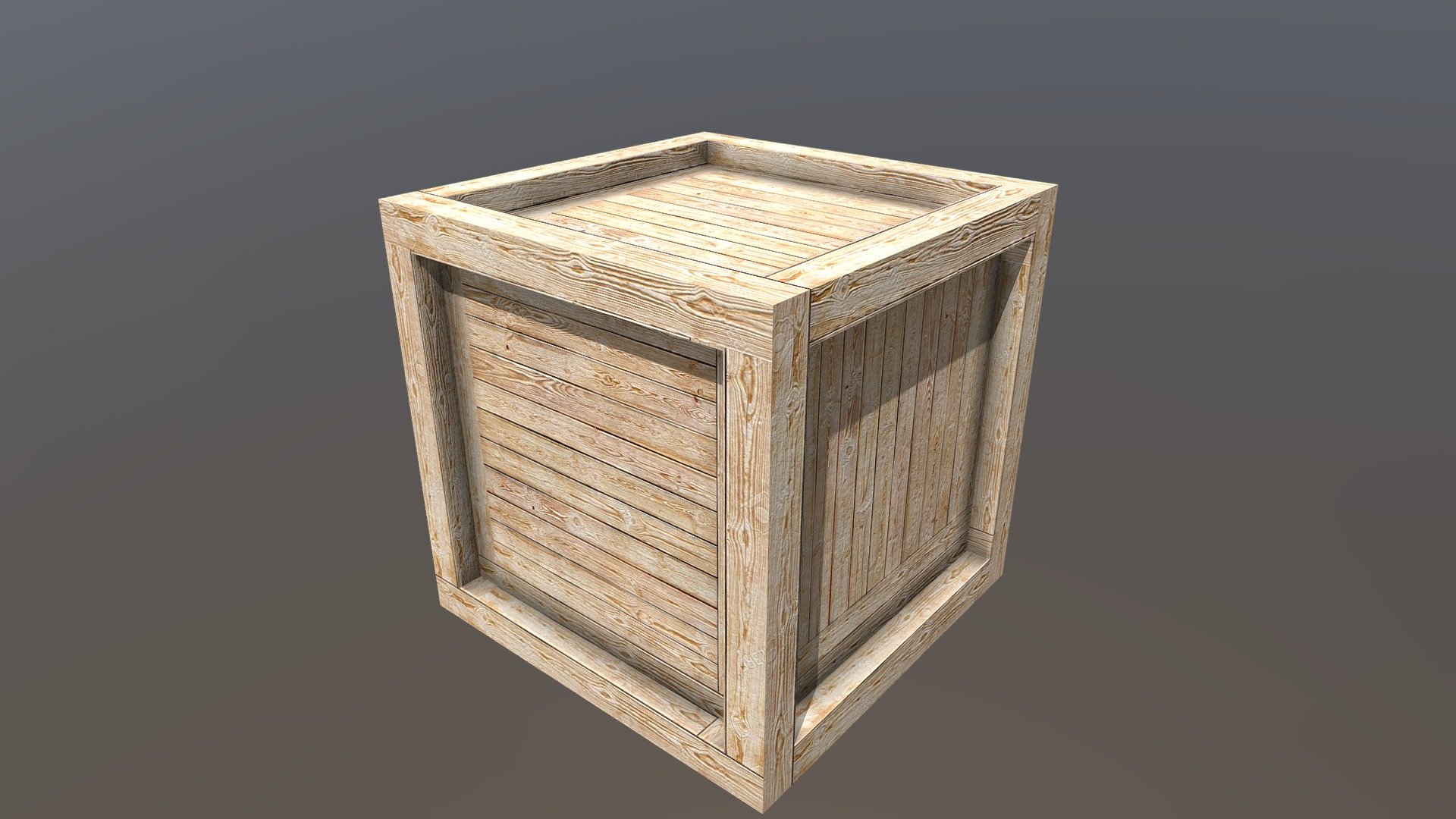 wood box - Download Free 3D model by Wajdi (@Wajdi_Dosary) [3ae4511 ...