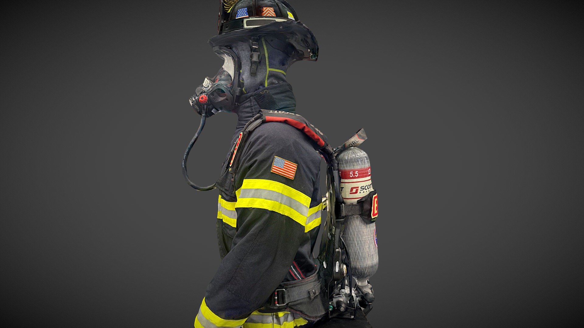 Fireman fdic - Buy Royalty Free 3D model by Alex Tench (@alex.harvey ...