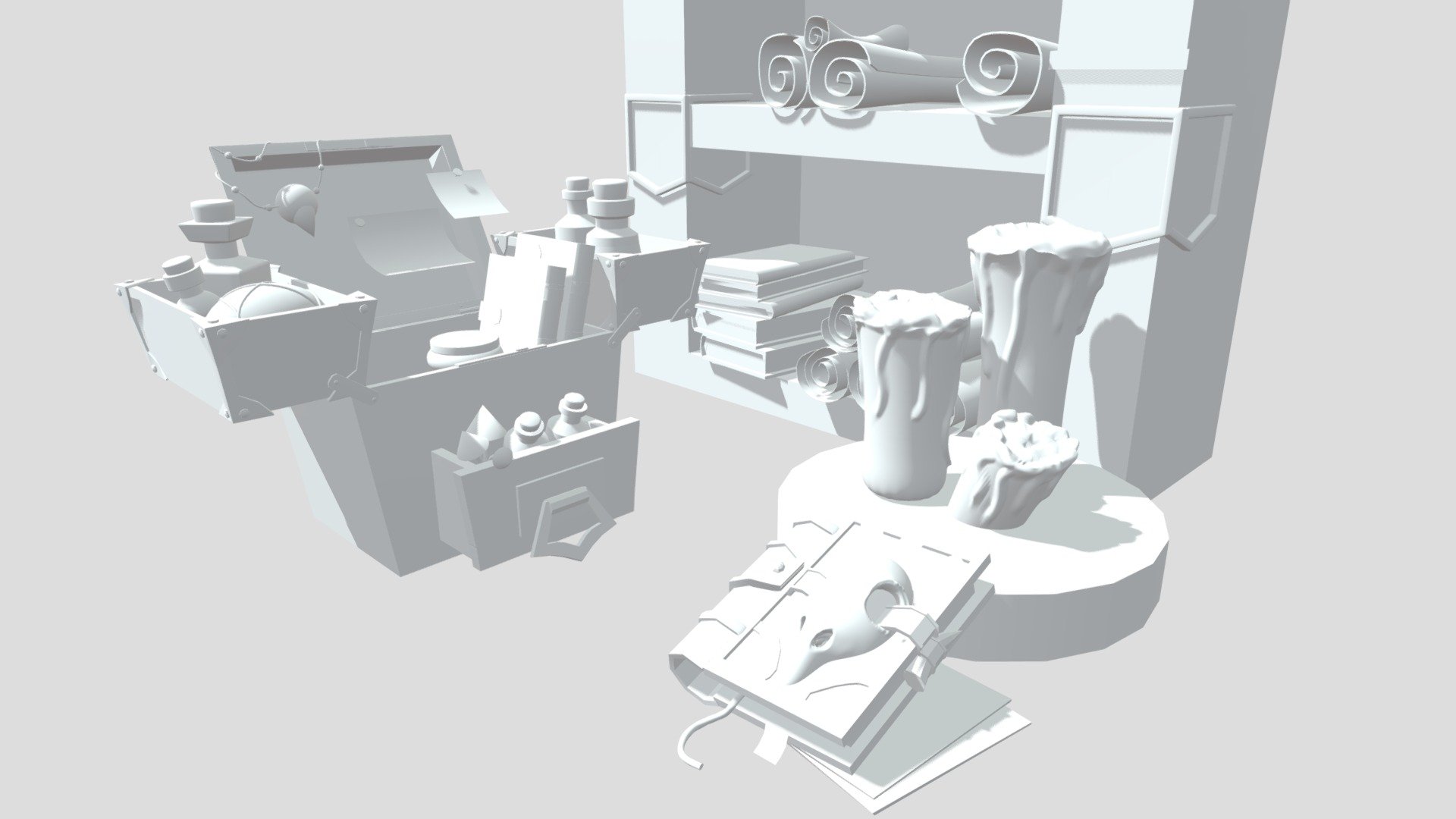 WitchBox - 3D model by K. (@Genshin_V3) [3ae5d77] - Sketchfab