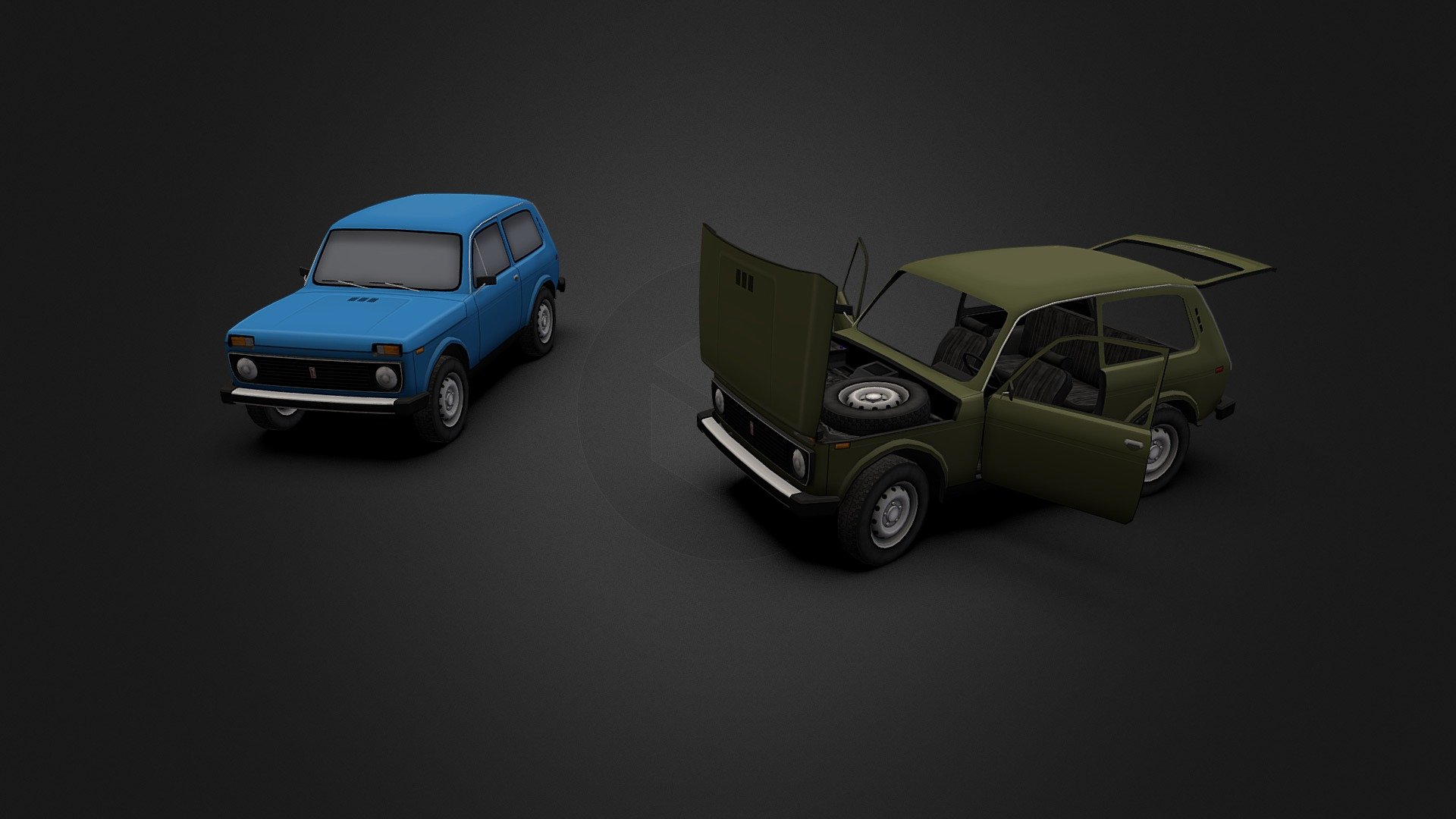 1977 Lada Niva - 3D model by MrDanny [3ae5fc6] - Sketchfab