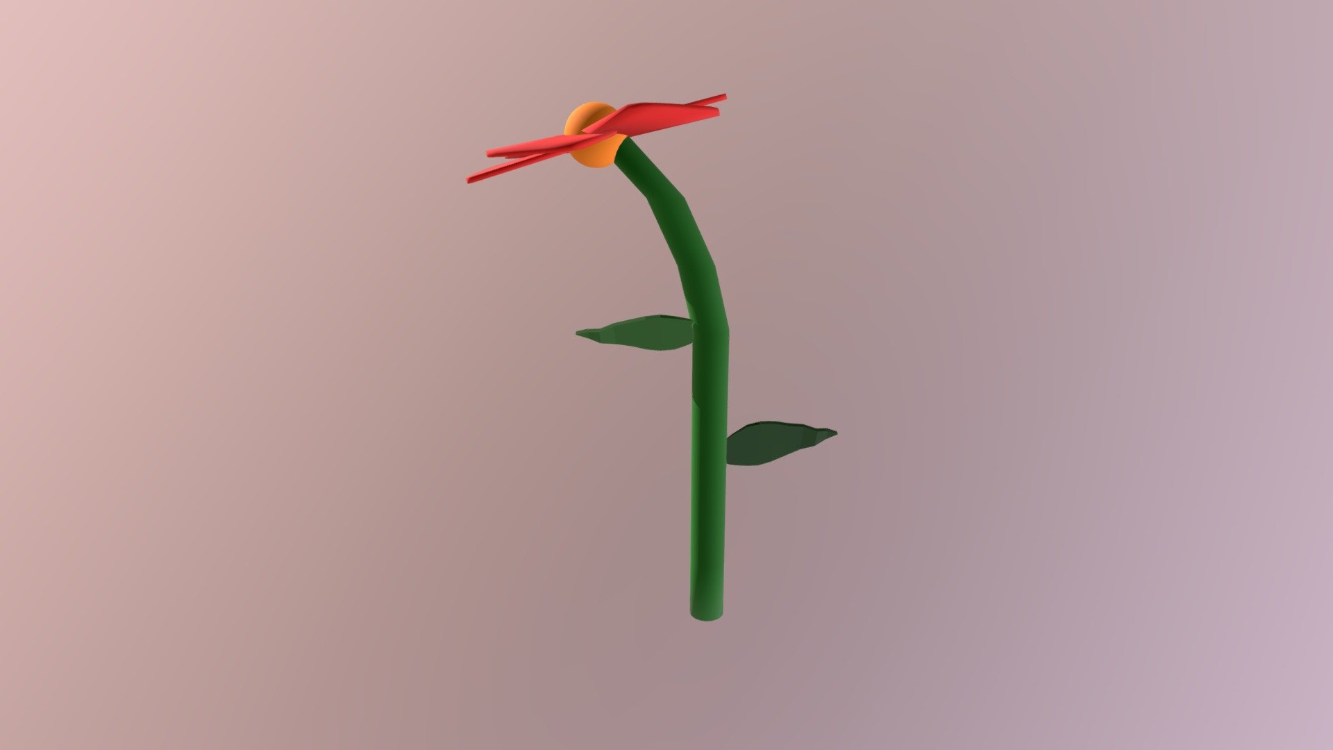 Flower low poly - Download Free 3D model by theo (@theolarchier ...