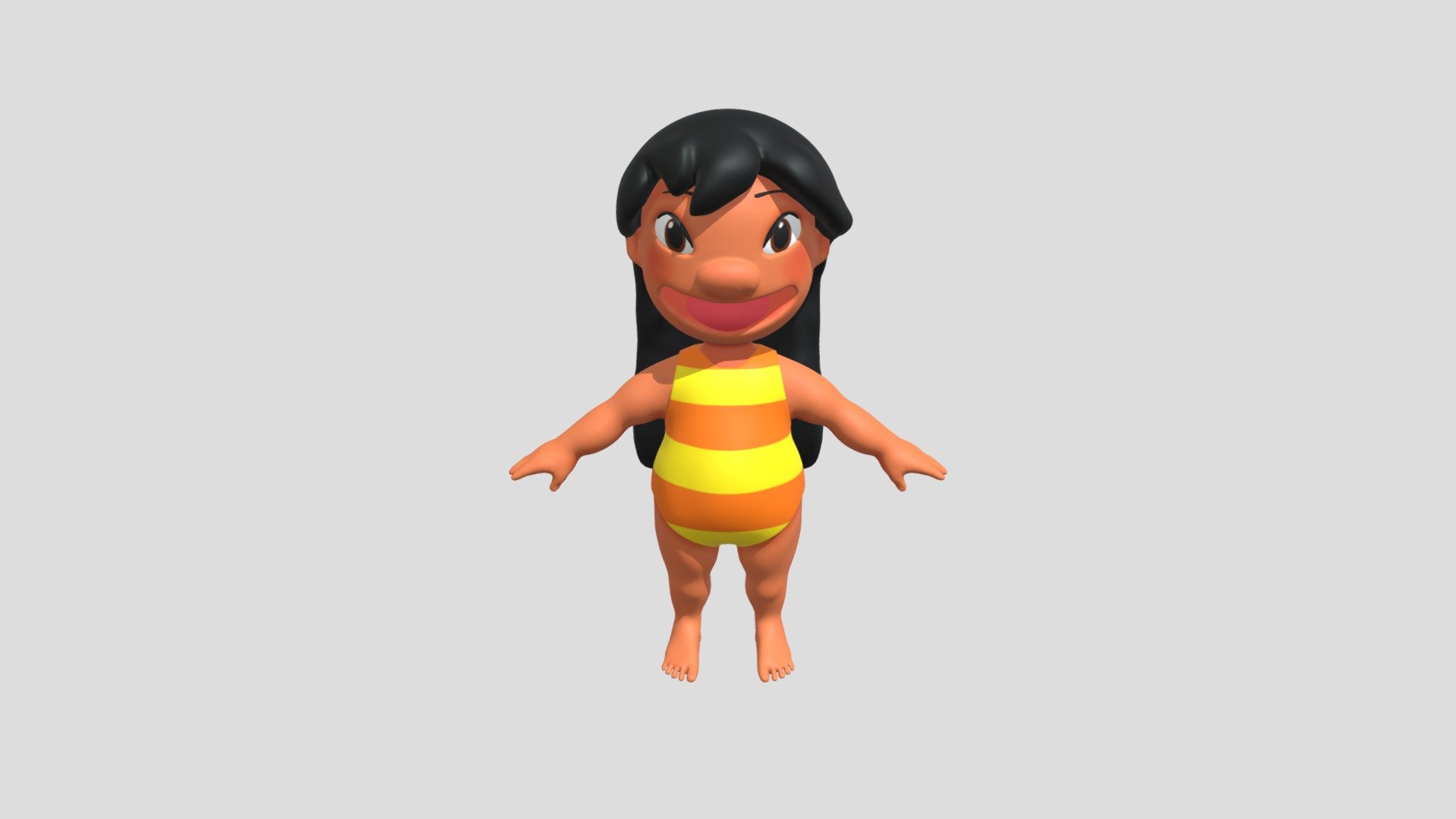 Lilo V3 - Download Free 3D model by Pierre Magnat (@pierre.magnat ...