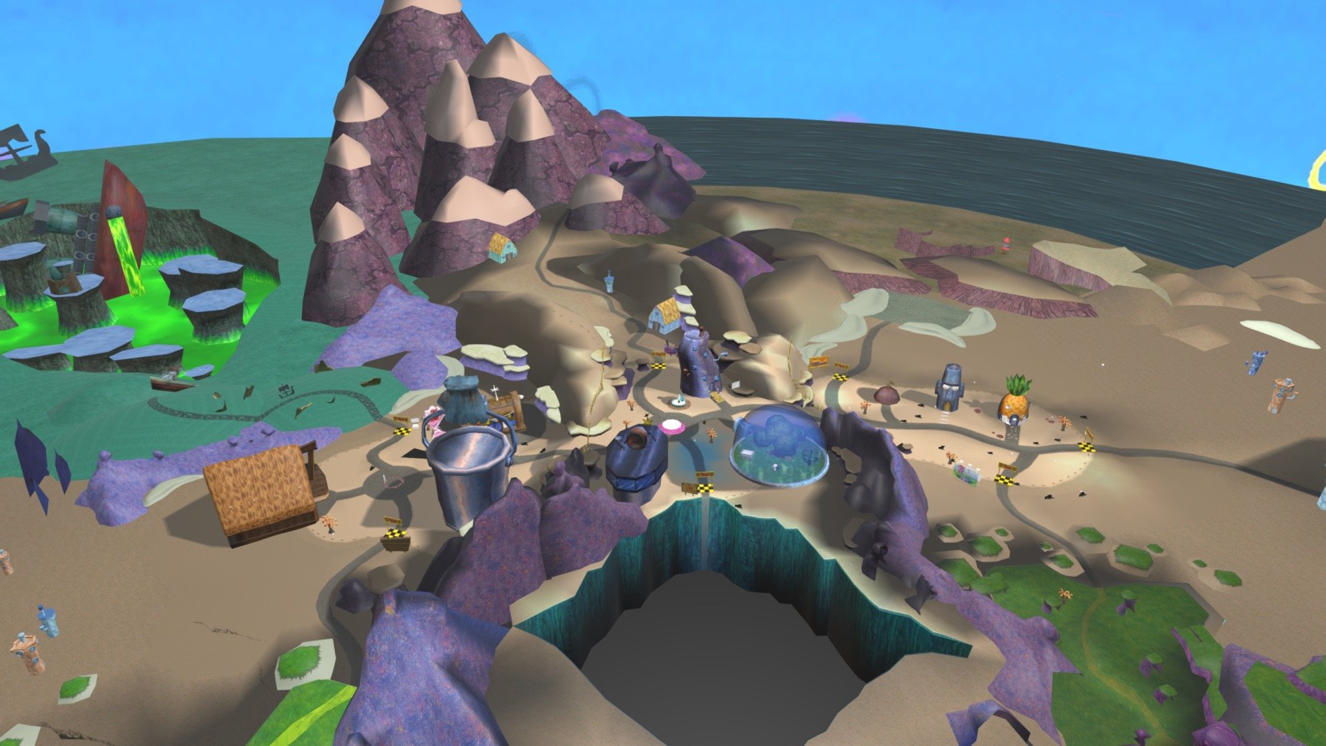 GameCube-Bfbb Bikini Bottom Hub - Download Free 3D model by SMF ...