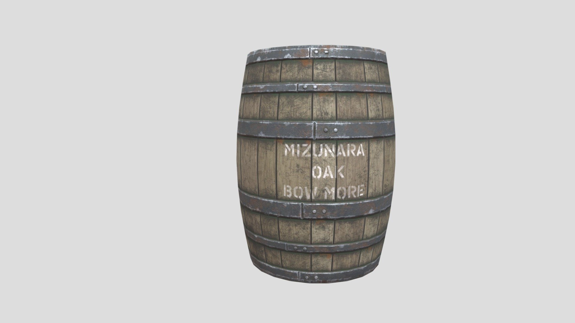 Barrel - Download Free 3D model by p1ayhard [3ae904b] - Sketchfab