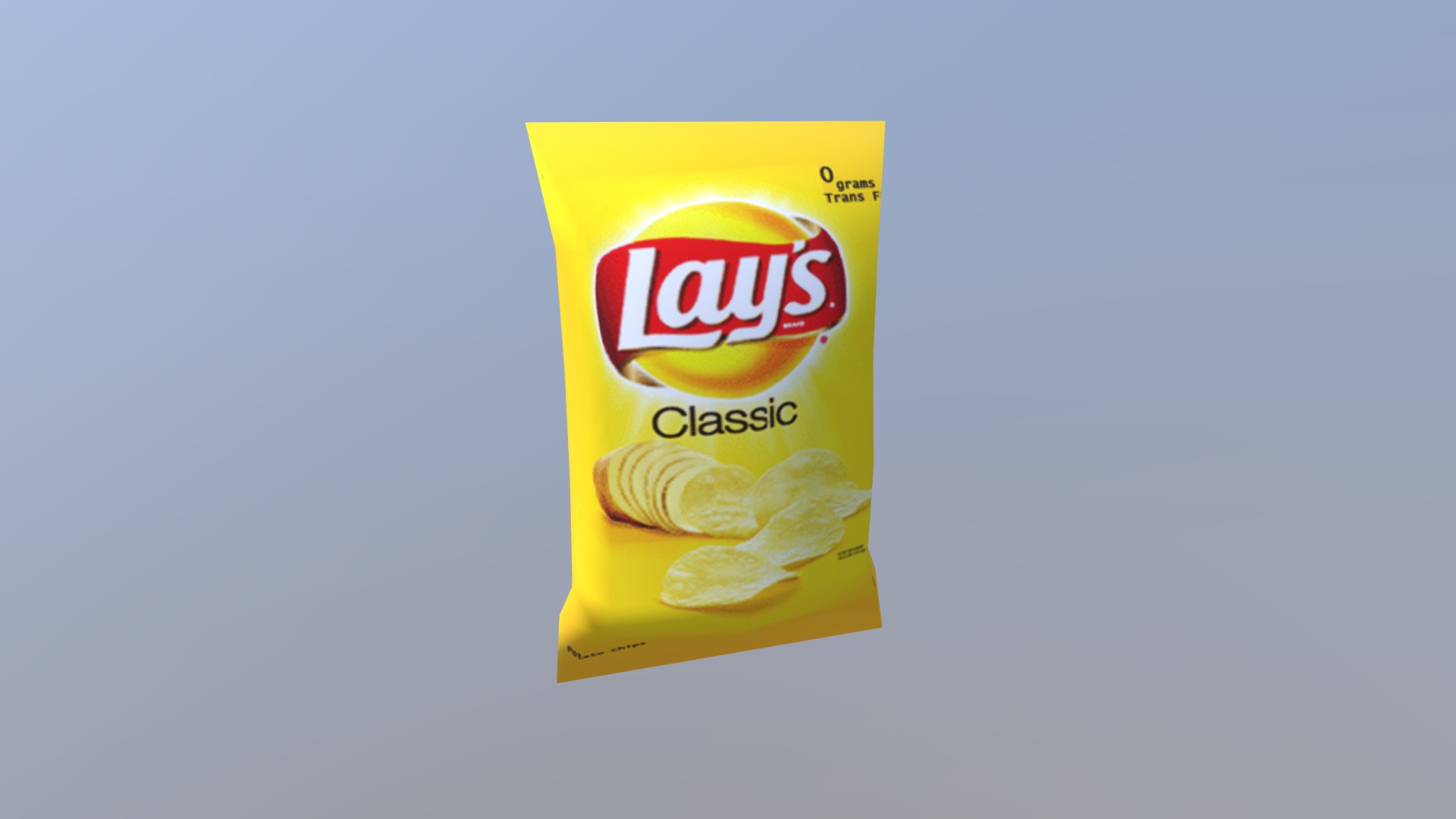 Lay's Classic Chips - 3D model by officialsirwolf [3ae92ce] - Sketchfab