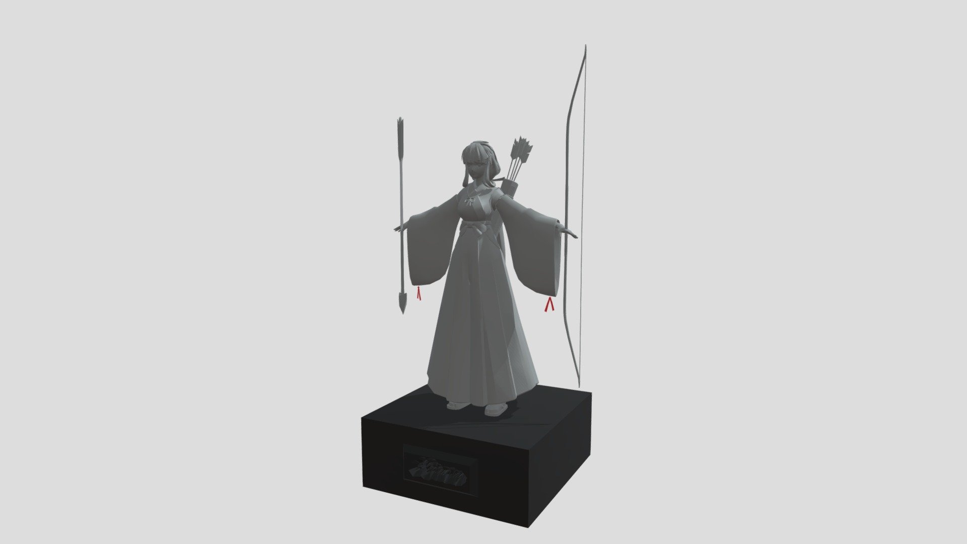 Kikyo_figure_scale_6inch_original - 3D model by katherine Recinos ...