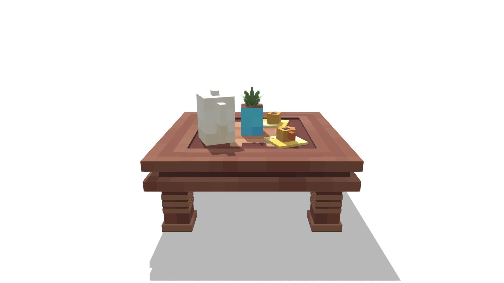 Cozy Table - 3D model by Striga (@krasnave) [3aeb18c] - Sketchfab