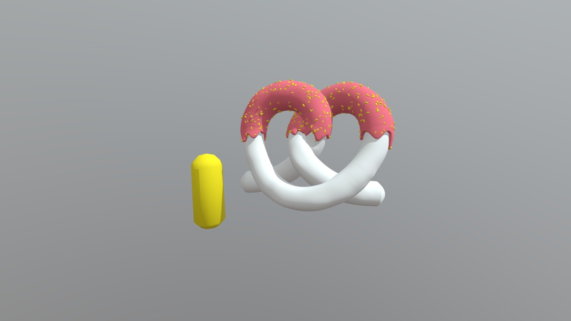 pretzel - 3D model by thelenkhr943 [3aec704] - Sketchfab
