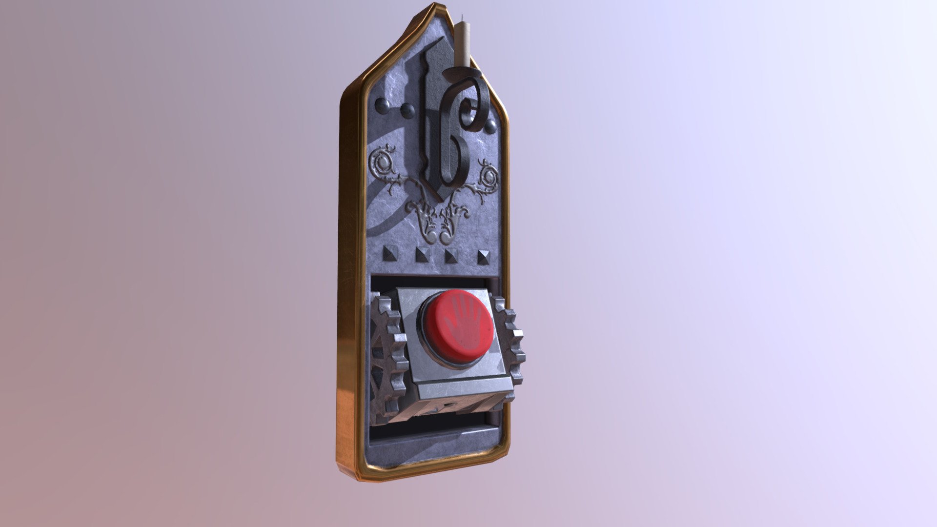 Wall button - 3D model by Dragriff (@draggle) [3aed3e3] - Sketchfab
