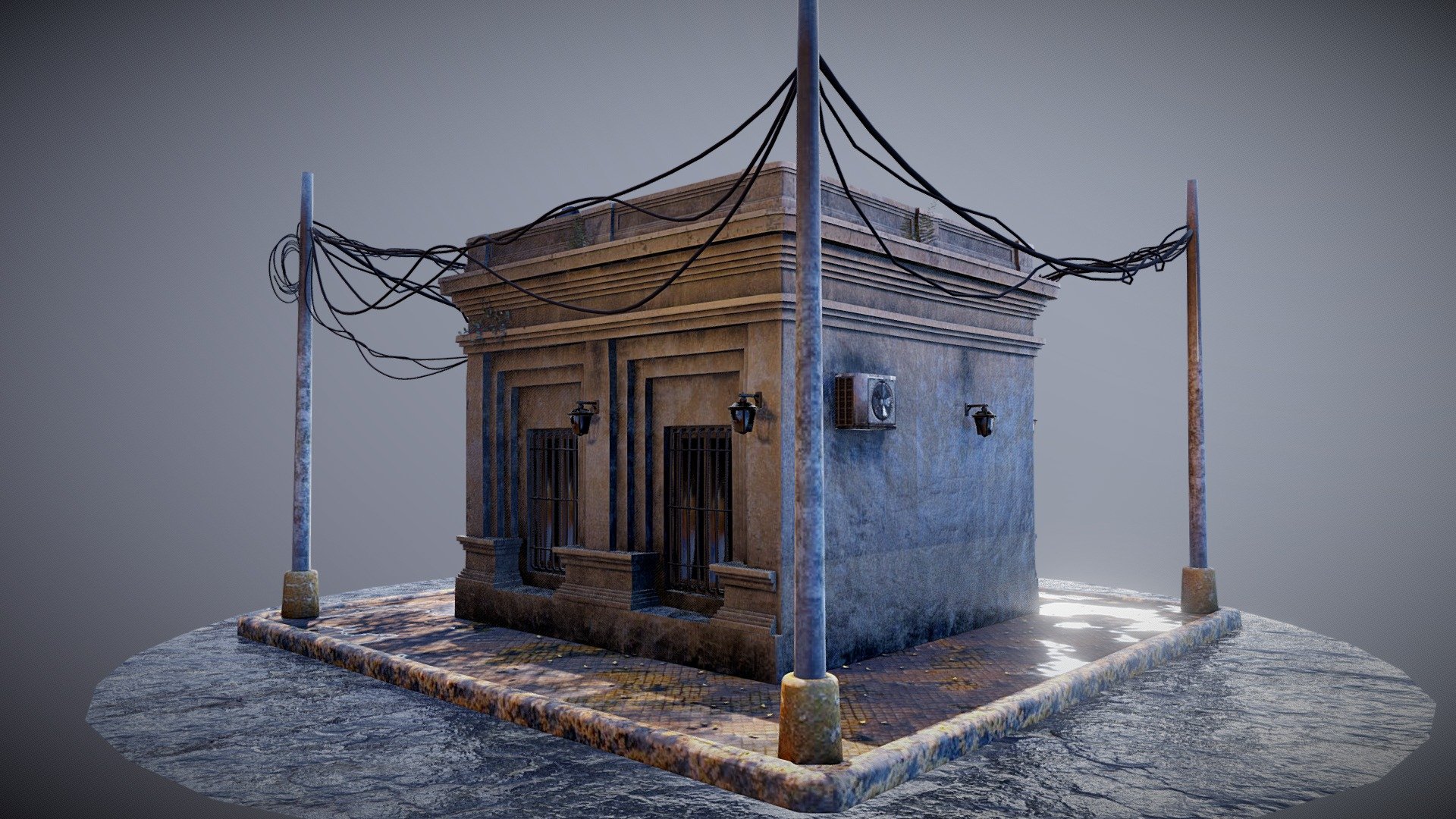 Casita Asuncena 1 - 3D model by Felipe Torrents (@felipetorrents ...