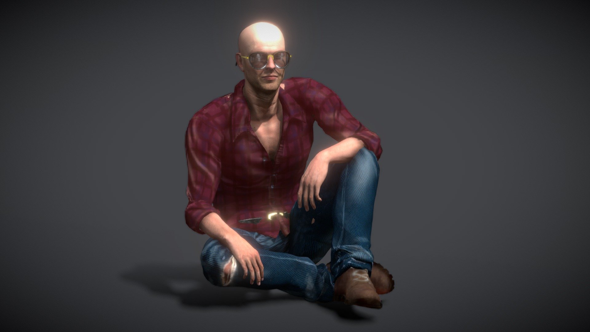 Man - Download Free 3D model by TheJagStudio [3af196c] - Sketchfab