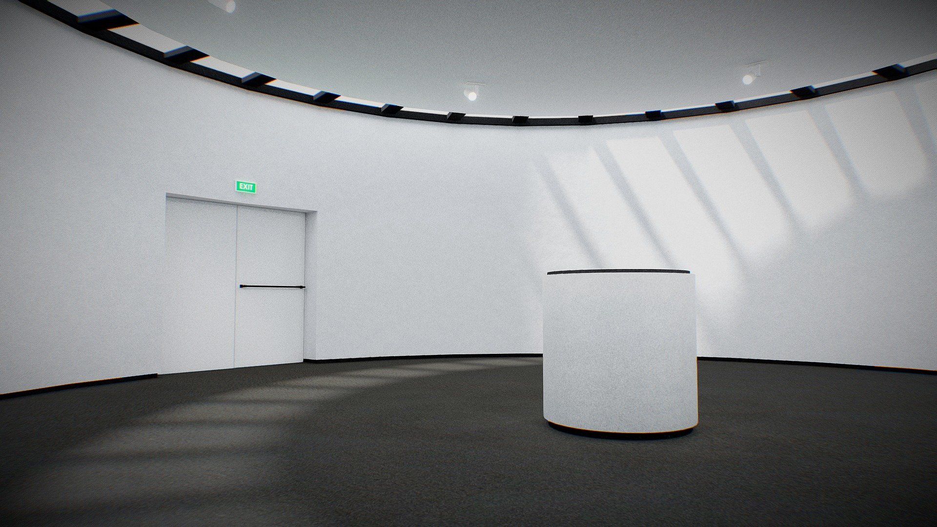 VR Round Art Gallery - Download Free 3D model by Maxim Mavrichev (@mvrc ...