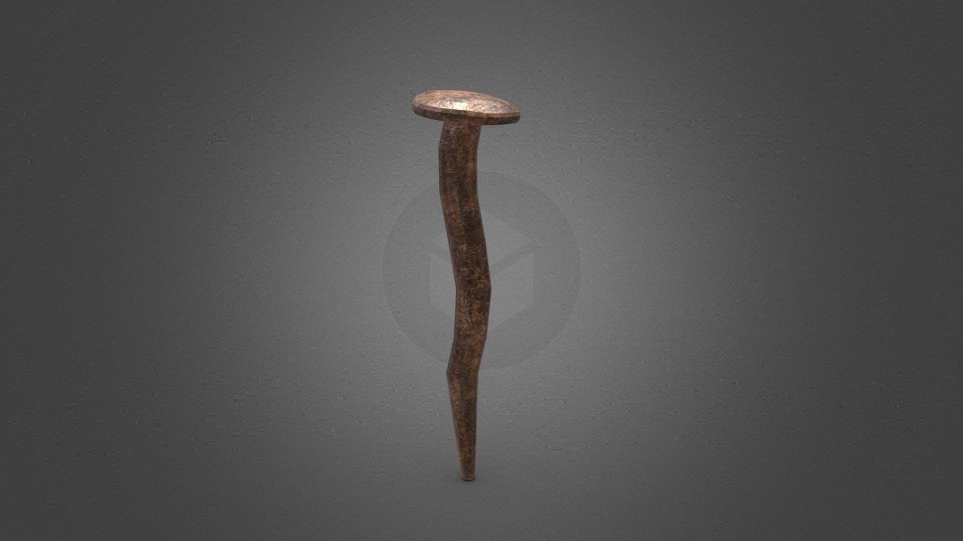 Rust Nail - 3D model by FunctionalResearch_3D (@FunctionalResearch ...