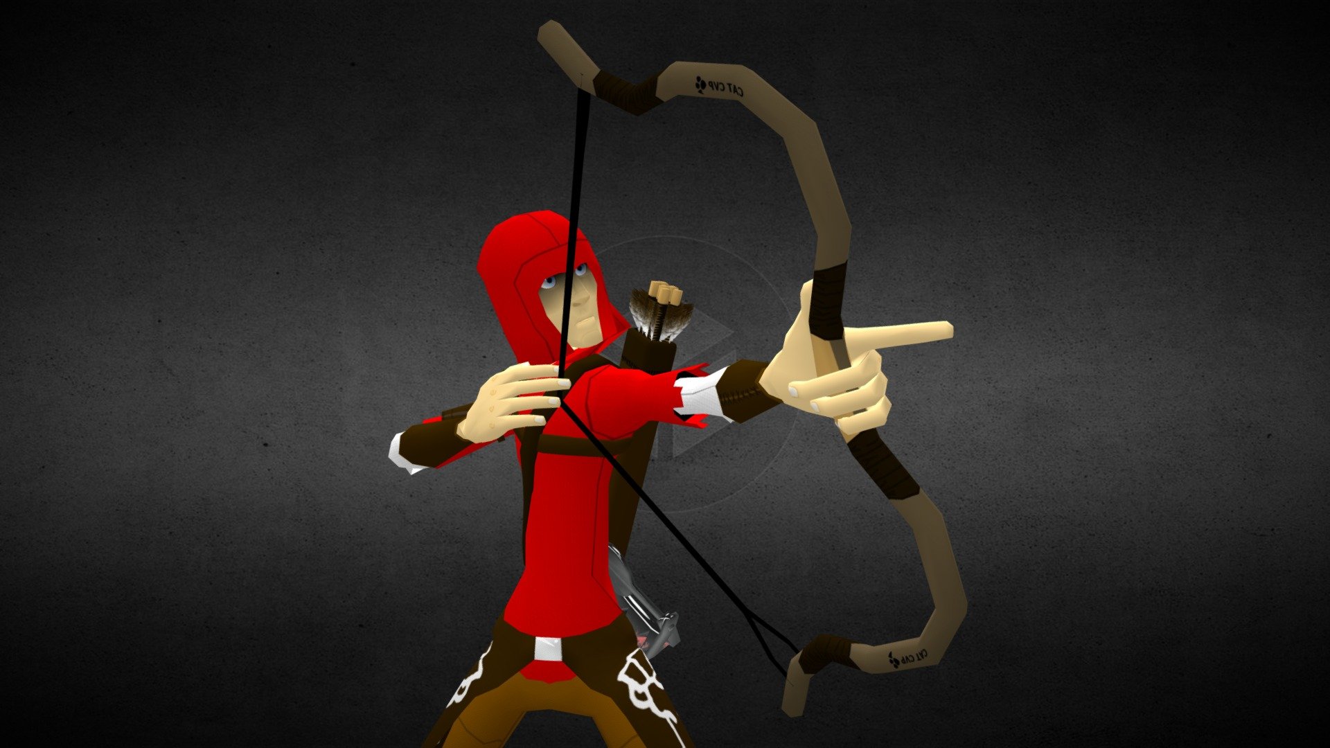 Red Archer 2 - 3D model by Raul B. Gutierrez (@RaulBartolomeiGutierrez ...