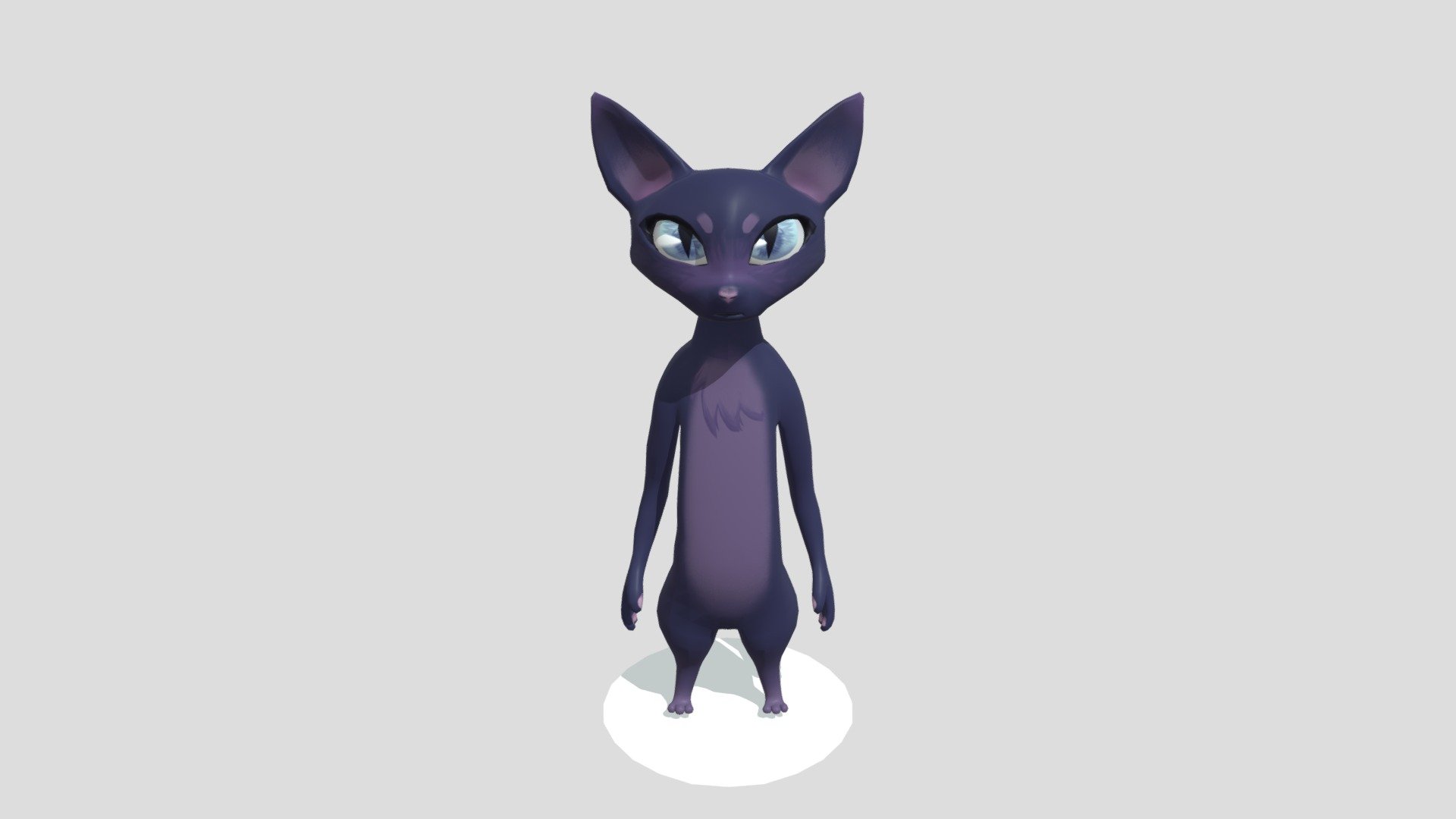 Cat Characters Custom Model - 3D model by sashaklein [3af2a6e] - Sketchfab