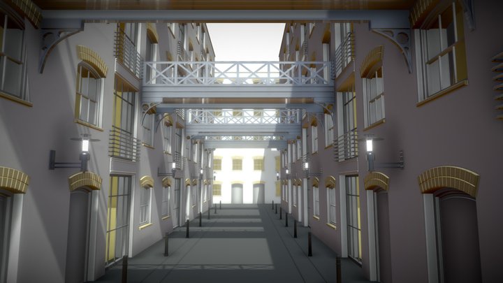 Alley 3D models - Sketchfab