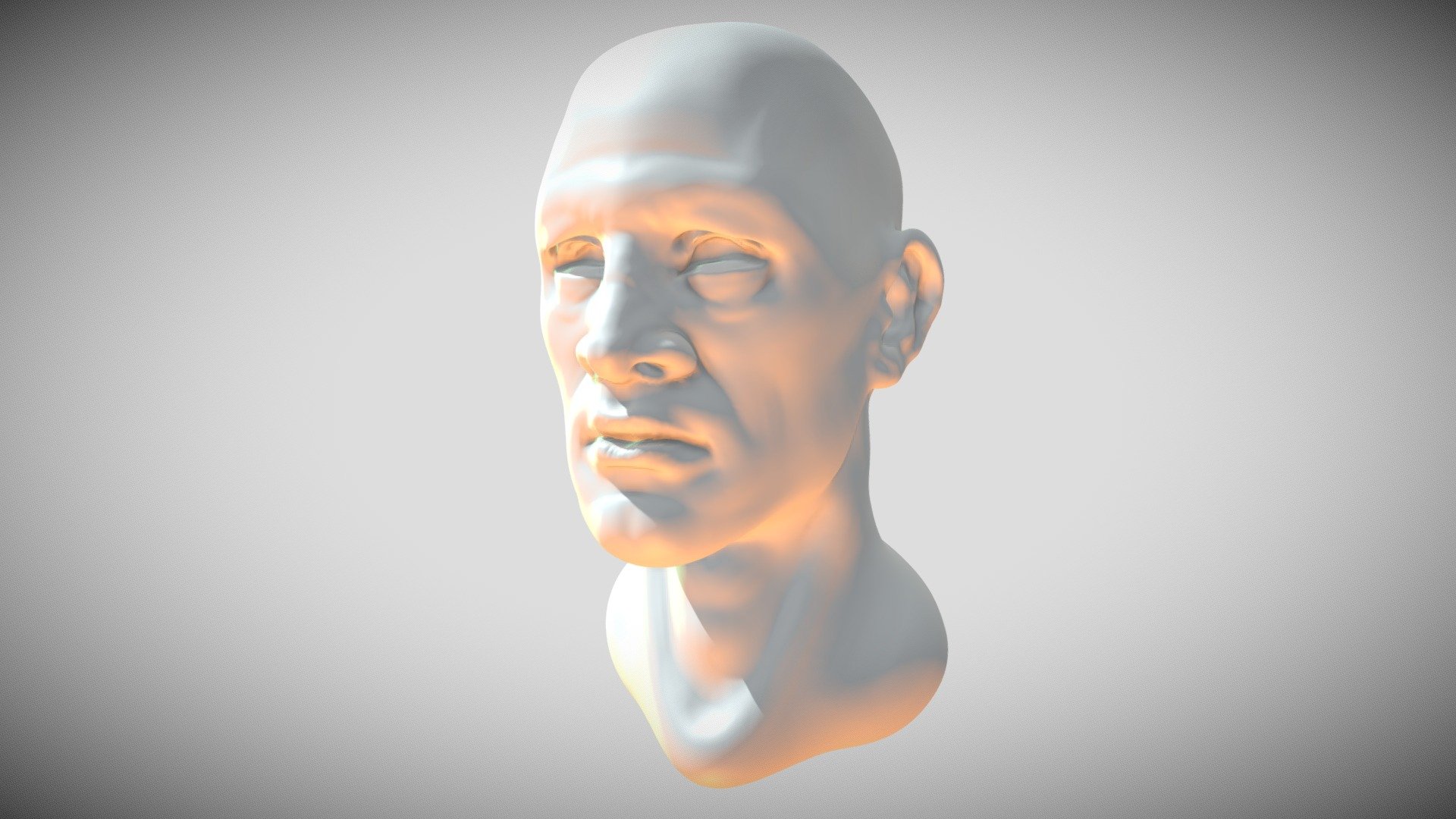 First head sculpt - 3D model by Lucas Street (@FWlucasstreet) [3af74fa ...