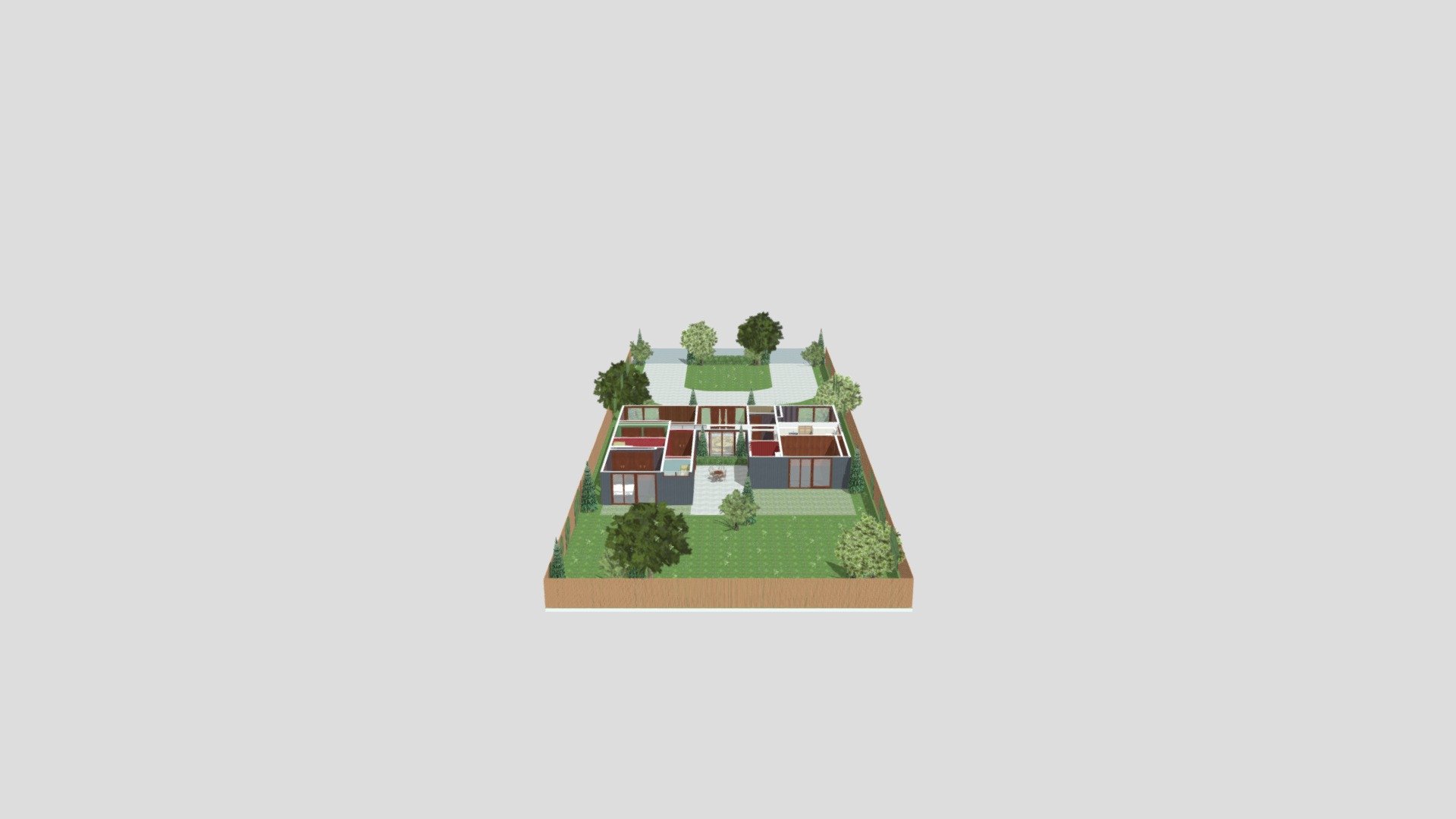 Expansive Mid Century Reno - Download Free 3D model by Home Design 3D ...