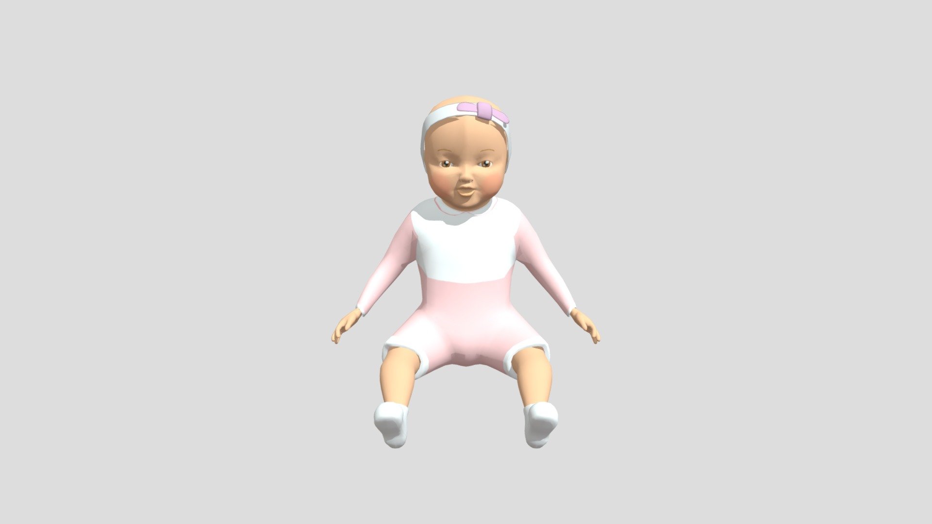 Doll - Download Free 3D model by 1-3D.com [3af7f41] - Sketchfab